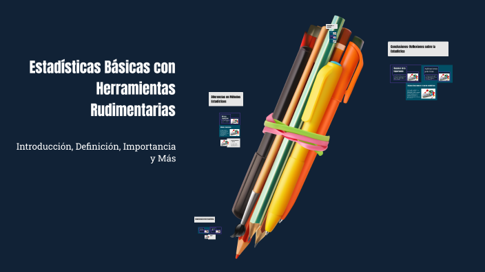 Estadísticas Básicas con Herramientas Rudimentarias by jose manuel ...