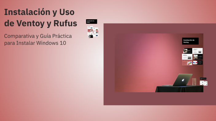 Instalación y Uso de Ventoy y Rufus by Roberto Carlos Reyes Bautista on ...