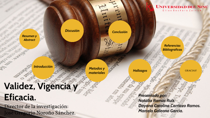 Validez, Vigencia y Eficacia by Marcela Galeano Garcia on Prezi