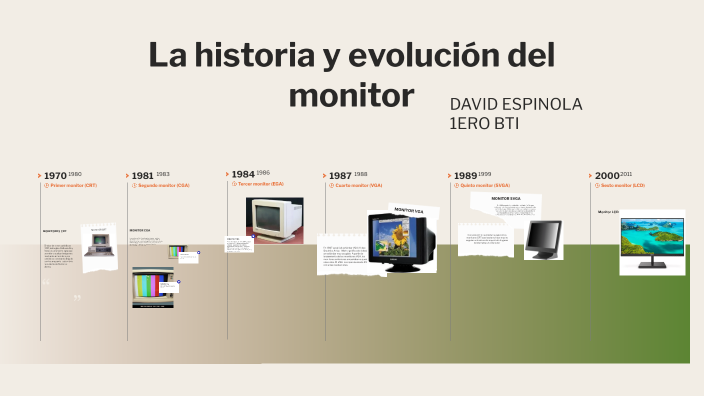 EVOLUCION DE LOS MONITORES by DAVID ESPINOLA on Prezi