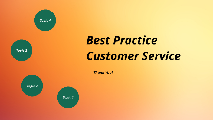 Best Practice Customer Service by Mariana Davila on Prezi