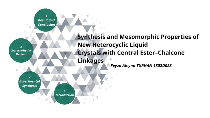 Synthesis and mesomorphic properties of new heterocyclic liquid ...
