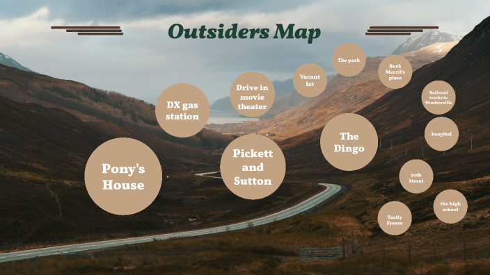 Outsiders Mapping Project by Lauren Derrington on Prezi