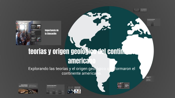 teorias y origen geologico del continente americano by Luz angela ...