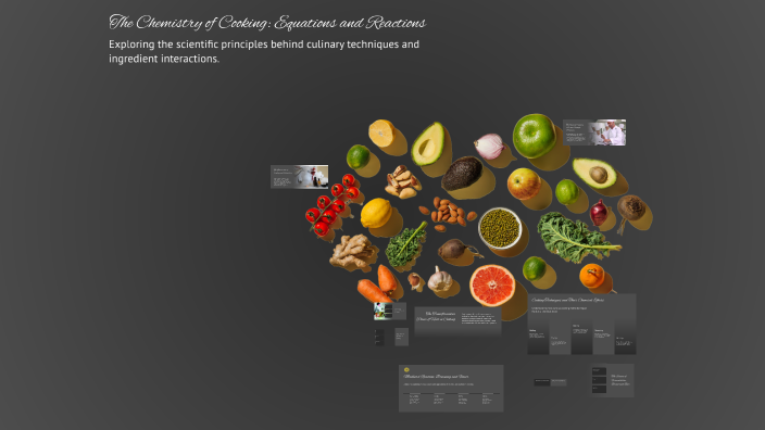The Chemistry of Cooking: Equations and Reactions by Ashlynn Hodges on ...