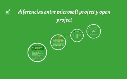 diferencias entre microsoft project y open project by Fernando Ruiz on ...