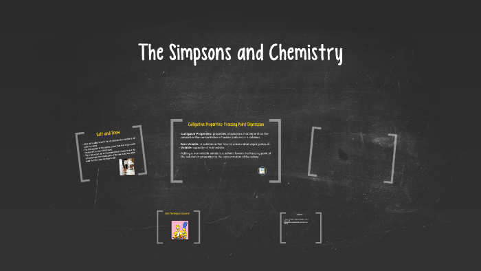 The Simpsons and Chemistry by Maude Ceruso on Prezi