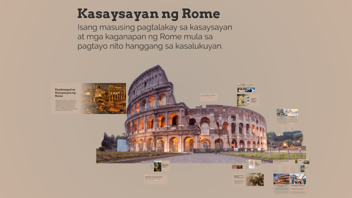 Kasaysayan ng Rome by deo deloso on Prezi