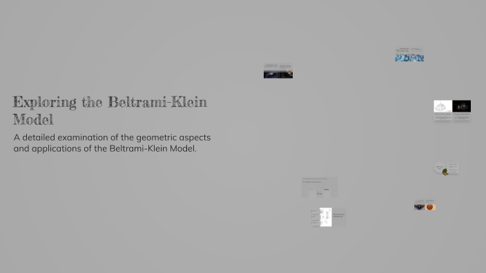 Exploring the Beltrami-Klein Model by Jerry Lacarion on Prezi