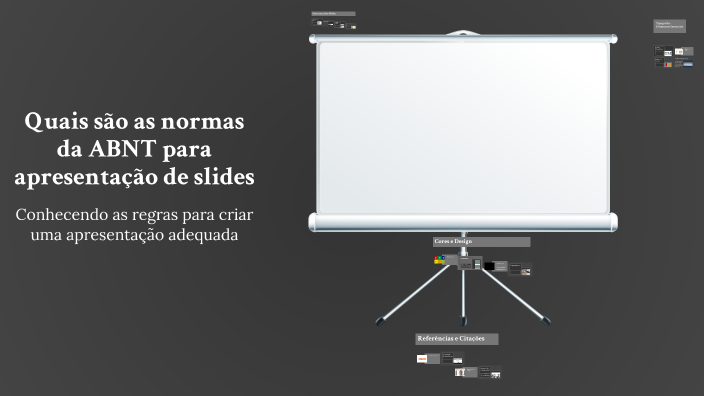 Quais são as normas da ABNT para apresentação de slides by Leticia ...
