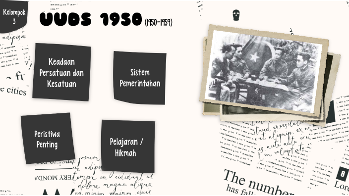 Kelompok 3 UUDS 1950 by Galas Geraldine on Prezi