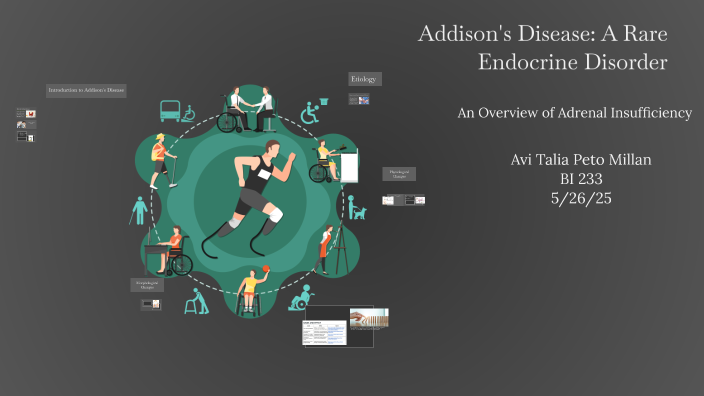 Addison's Disease: A Rare Endocrine Disorder by l on Prezi