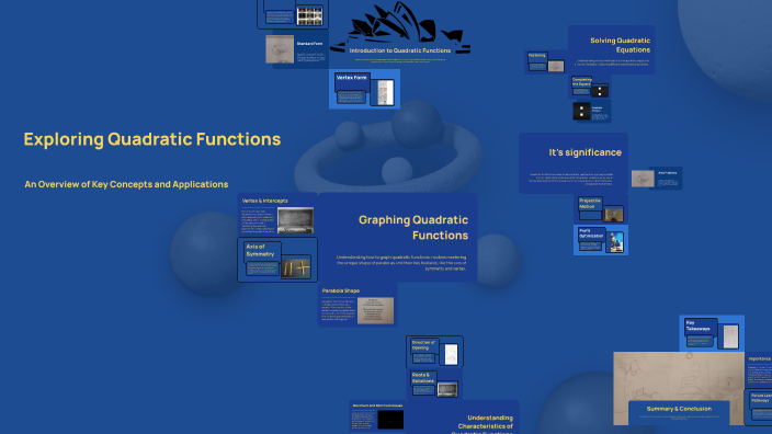 Understanding Quadratic Functions by Zeina Abdelhamid on Prezi