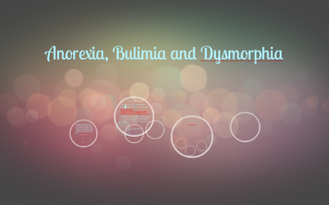 Anorexia, Bulimia and Body Dysmorphia by Irene Choi