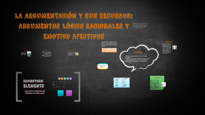 LA ARGUMENTACIÓN Y SUS RECURSOS: ARGUMENTOS LÓGICO RACIONALE by Yasna ...