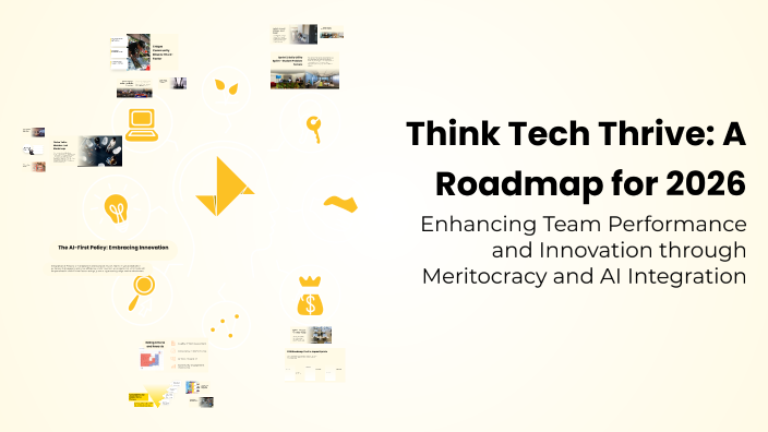 Think Tech Thrive: A Roadmap for 2026 by Mayur Gole on Prezi