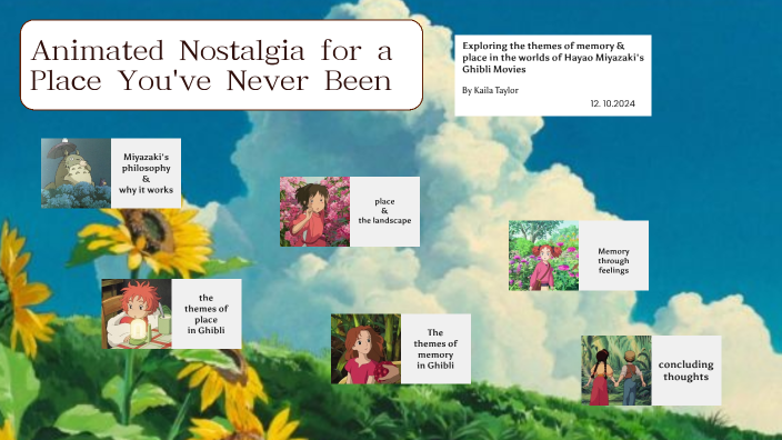 Animated Nostalgia for a Place You've Never Been by Kaila Taylor on Prezi