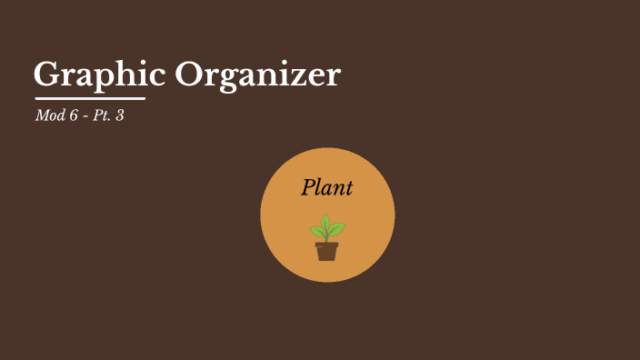 Plant Graphic Organizer by Elli Wessel-Boyd on Prezi