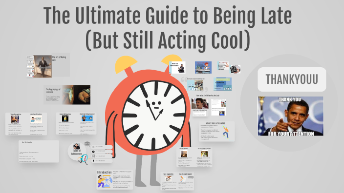 The Ultimate Guide to Being Late (and Still Acting Cool) by Gulsha ...