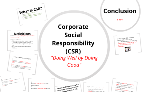 What Is CSR and Why Does It Matter? by Corporate Responsibility on Prezi