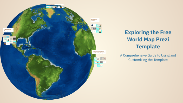 Exploring the Free World Map Prezi Template by akun el on Prezi