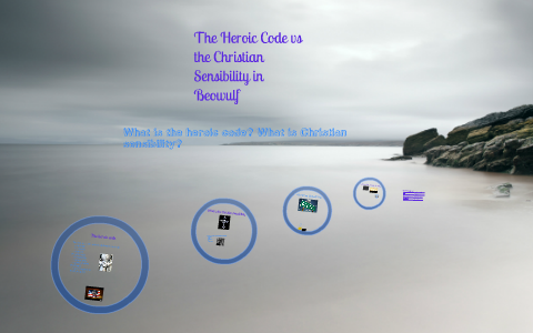 Beowulf and how the heroic code and the Christian sensibility conflict ...