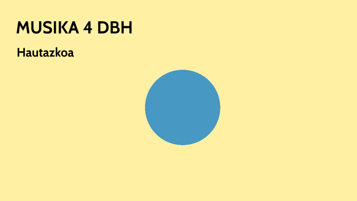MUSIKA 4 DBH by auritz Aurtenetxe Zalbidea on Prezi