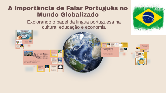 A Importância de Falar Português no Mundo Globalizado by Ivan Valles on ...
