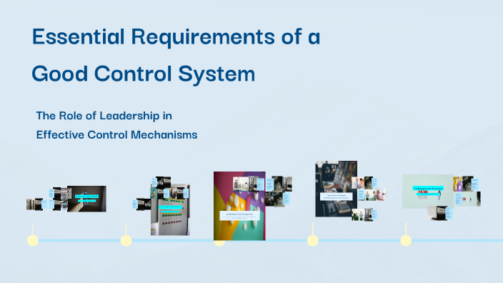 Essential Requirements of a Good Control System by April jade Rabe on Prezi
