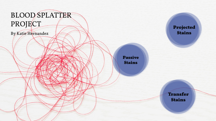 Blood Spatter Project by Katie Hernandez on Prezi