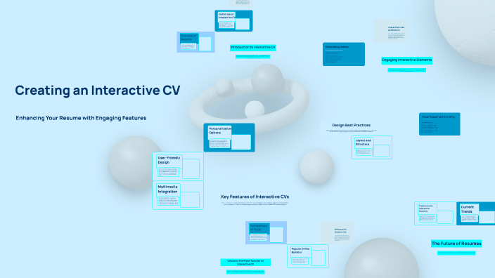 Interactive CV Template Generation by Divyarani Banappa on Prezi