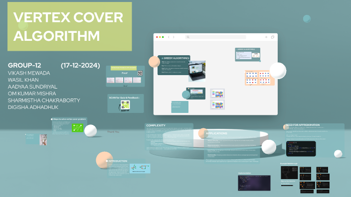 VERTEX COVER ALGORITHM by Aadyaa Sundriyal on Prezi