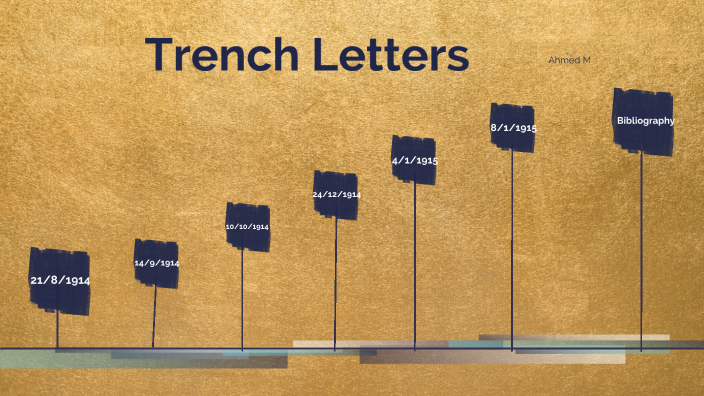 Trench letters by Ahmed Mustafa on Prezi
