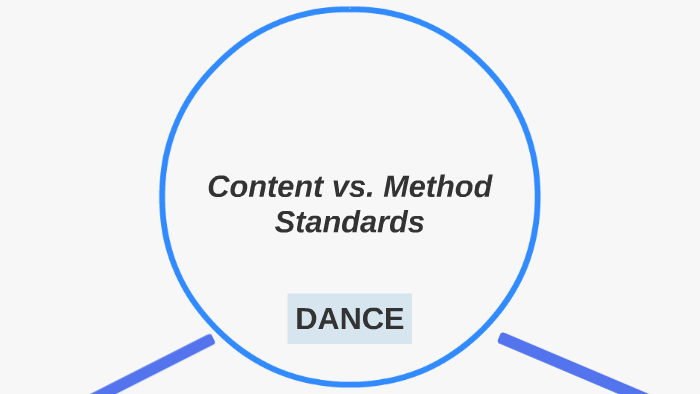 Content vs. Method Standards by ALISA CIMINO on Prezi