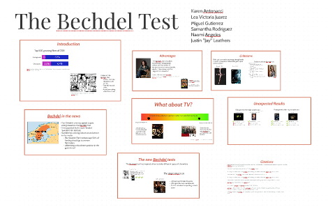 The Bechdel Test by Karen Antonacci on Prezi
