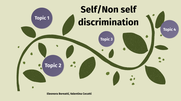 self/non self discrimination by Valentina Cecutti on Prezi