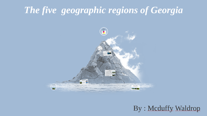 The five regions of Georgia by on Prezi