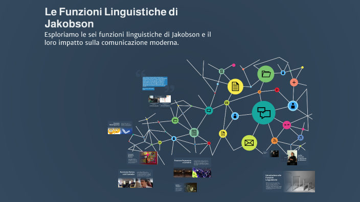 Le Funzioni Linguistiche di Jakobson by Alma Oggiano on Prezi