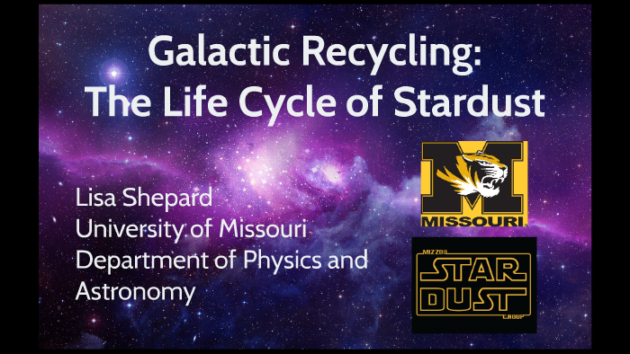 Galactic Recycling: The Life Cycle of Stardust by Lisa Shepard on Prezi