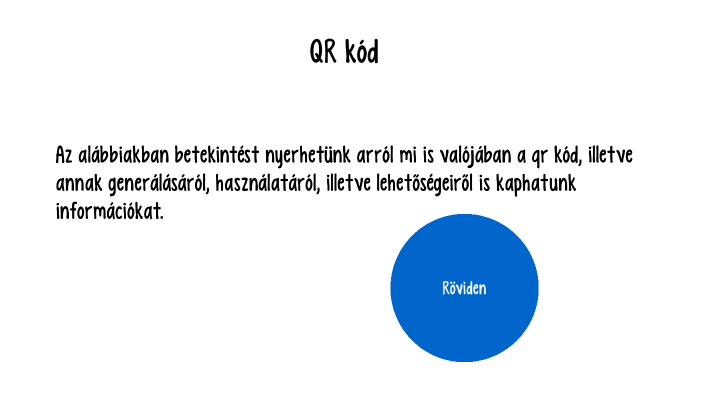 A QR kód by Ramón Gul on Prezi