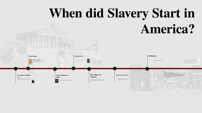 The History of American Slavery by Atticus Kosh on Prezi