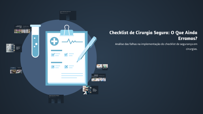 Checklist de Cirurgia Segura: O Que Ainda Erramos? by Rebecca Stefany ...