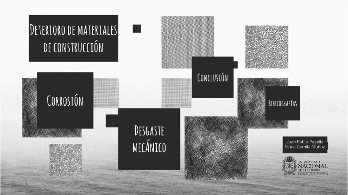 Deterioro de los materiales by camila muñoz on Prezi