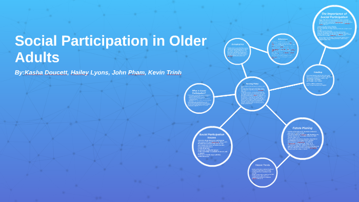 Social Participation in Seniors by Kevin Trinh on Prezi