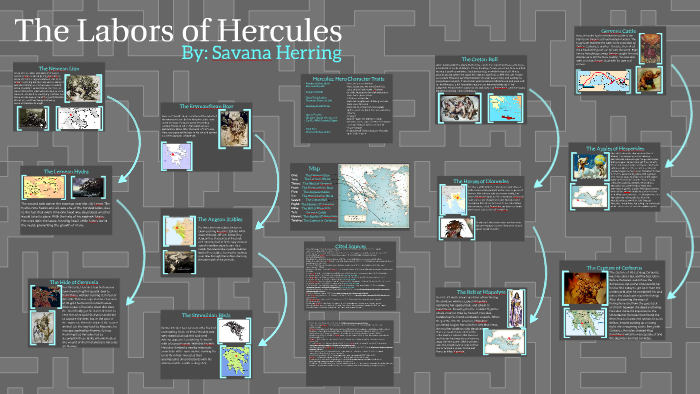 The Labors of Hercules by Savana Herring on Prezi