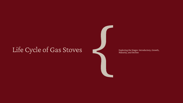Life Cycle of Gas Stoves by Sadhana Nagarajan on Prezi