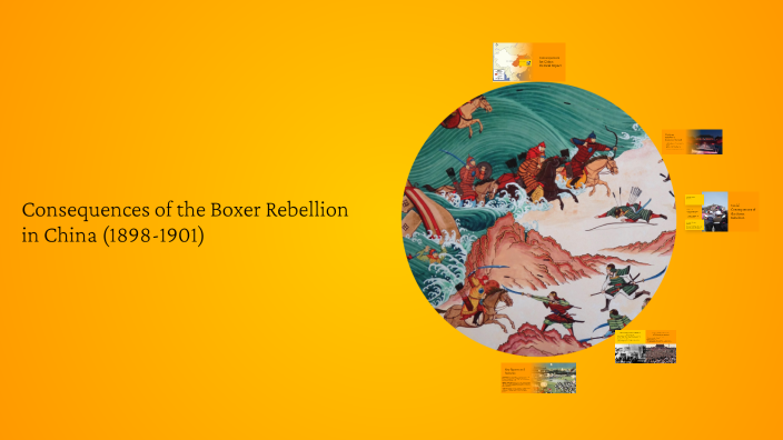 Consequences of the Boxer Rebellion in China (1898-1901) by Harry Thorp ...