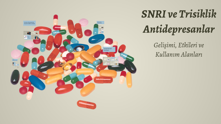 SNRI ve Trisiklik Antidepresanlar by Betül Denktaş on Prezi