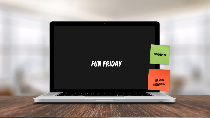 Fun Friday Presentation by Elijah Shankman on Prezi
