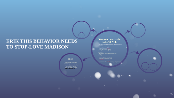 ERIK THSI BEHAVIOR NEEDS TO STOP-LOVE MADISON by Mackenzie Gorman on Prezi